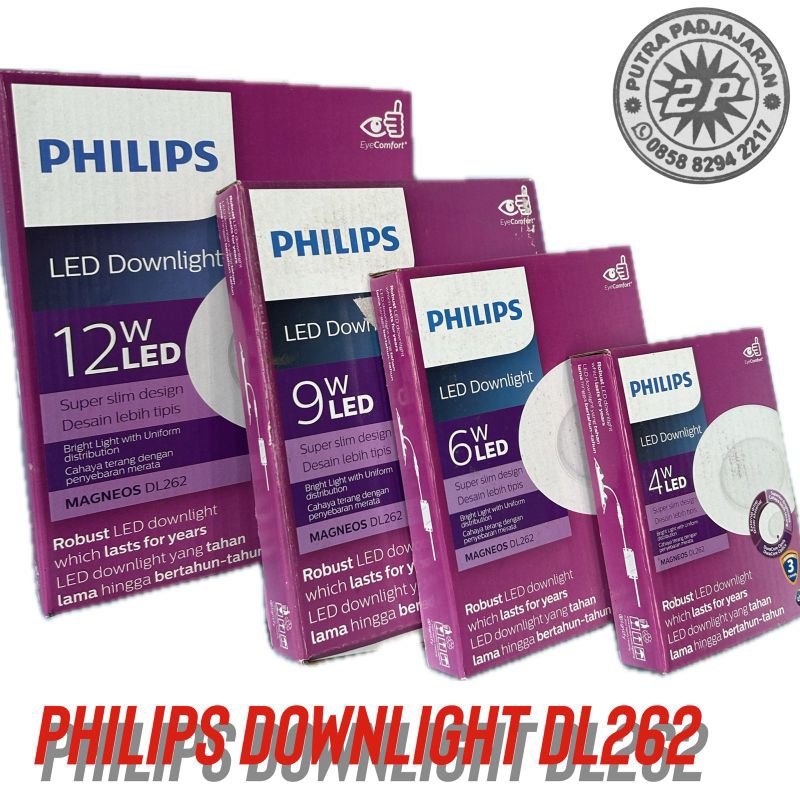 Jual Lampu PHILIPS LED Downlight MAGNEOS DL262 6500k (Putih) | Shopee Indonesia