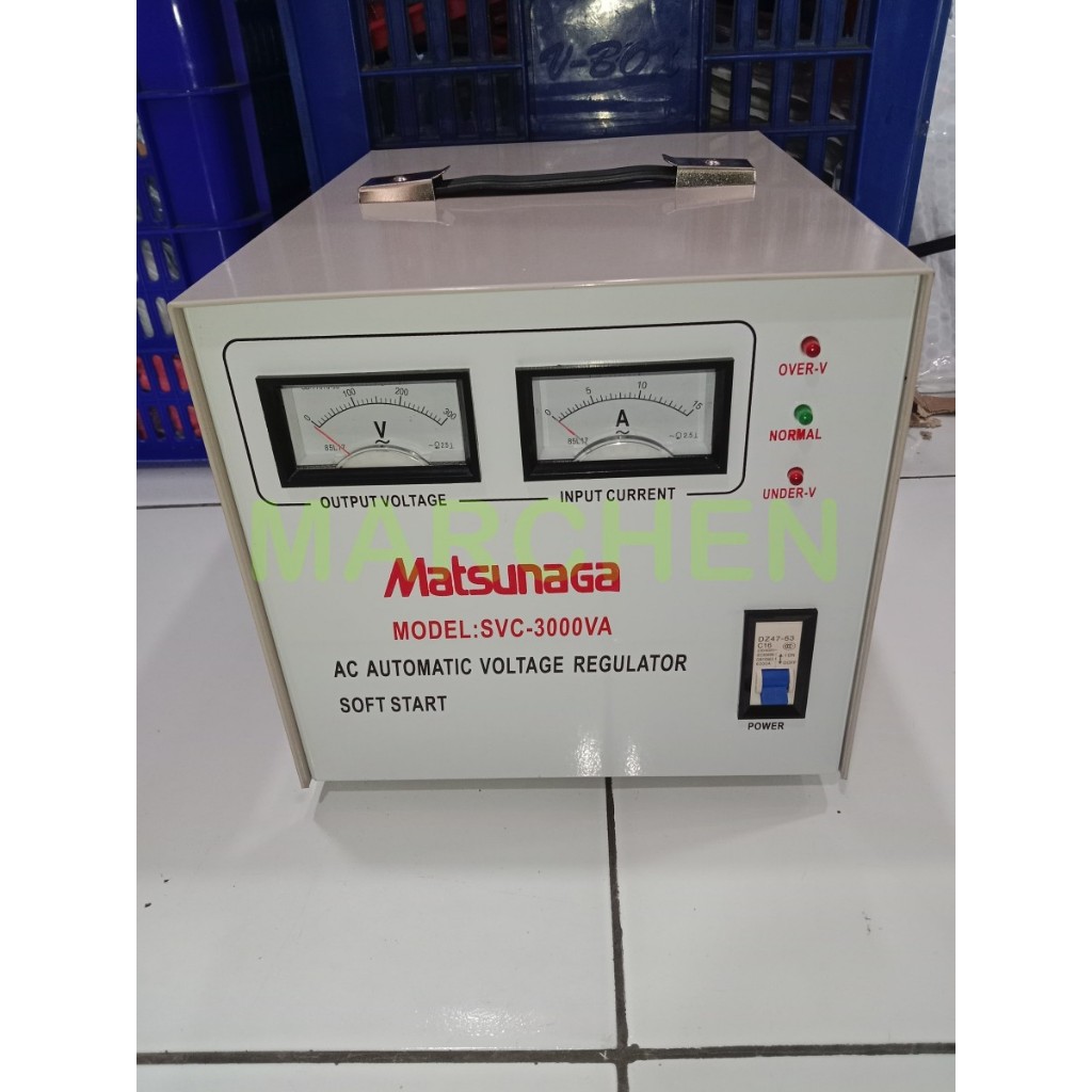 Jual Stavol stavolt Stabilizer stabiliser 3000W 3000 VA Matsunaga SVC ...