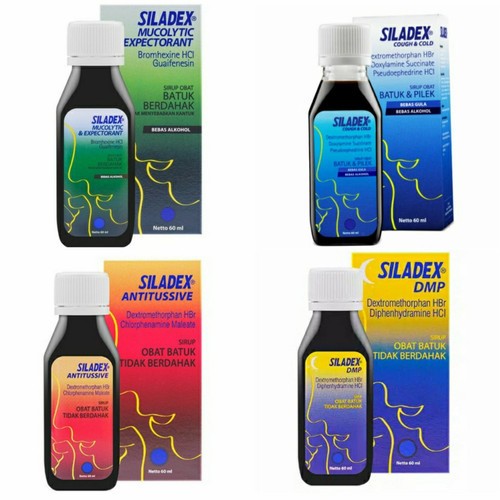 Jual Siladex Syrup 60mlObat Batuk sirup Flu , batuk berdahak dan tidak ...