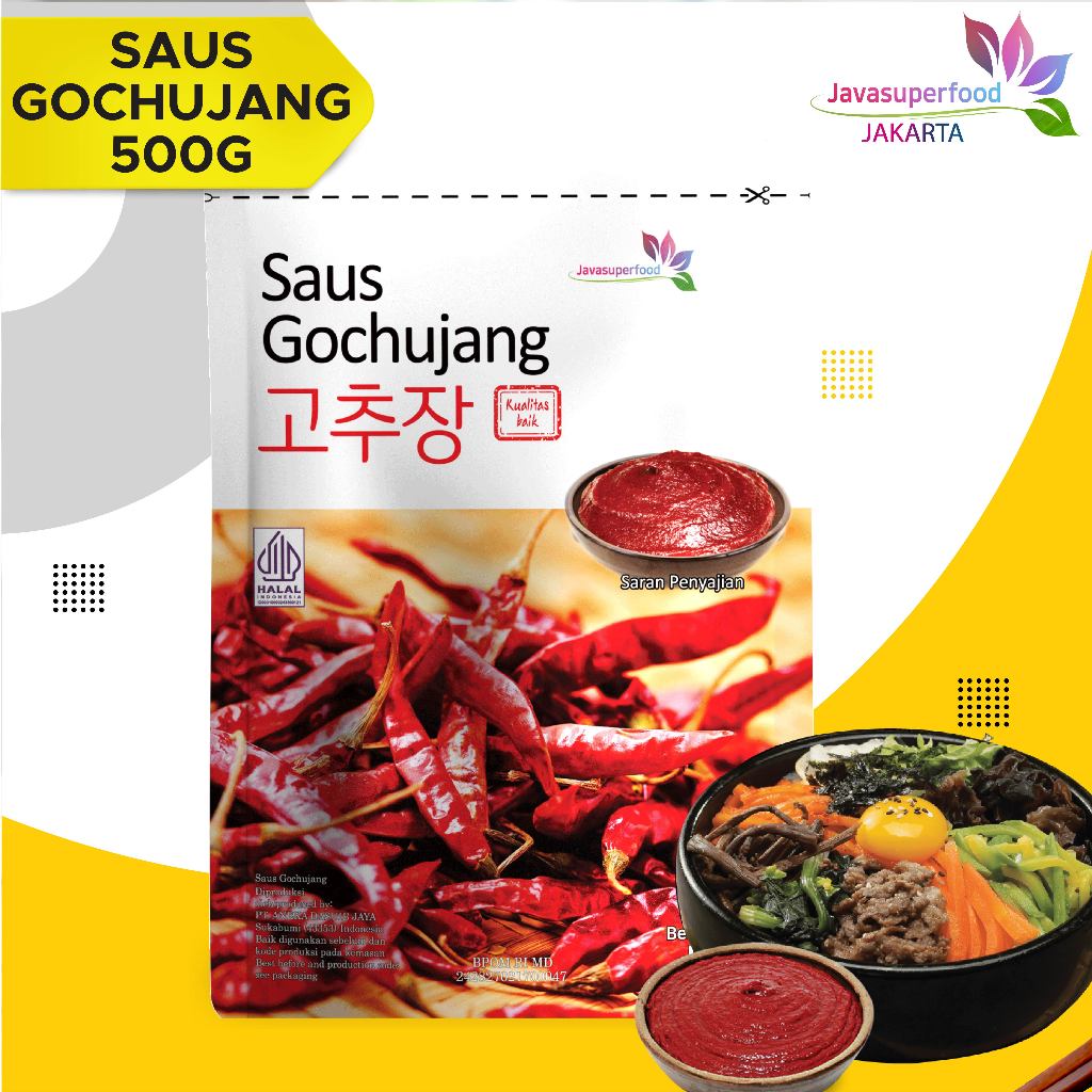 Jual Gochujang HALAL 500g / Gochujang Rasa Asli Korea/Sauce Sambel ...