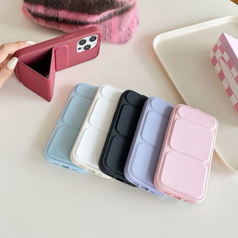 Jual Folding Standing Case IPhone 11 12 13 14 15 16 PRO MAX PLUS Soft ...
