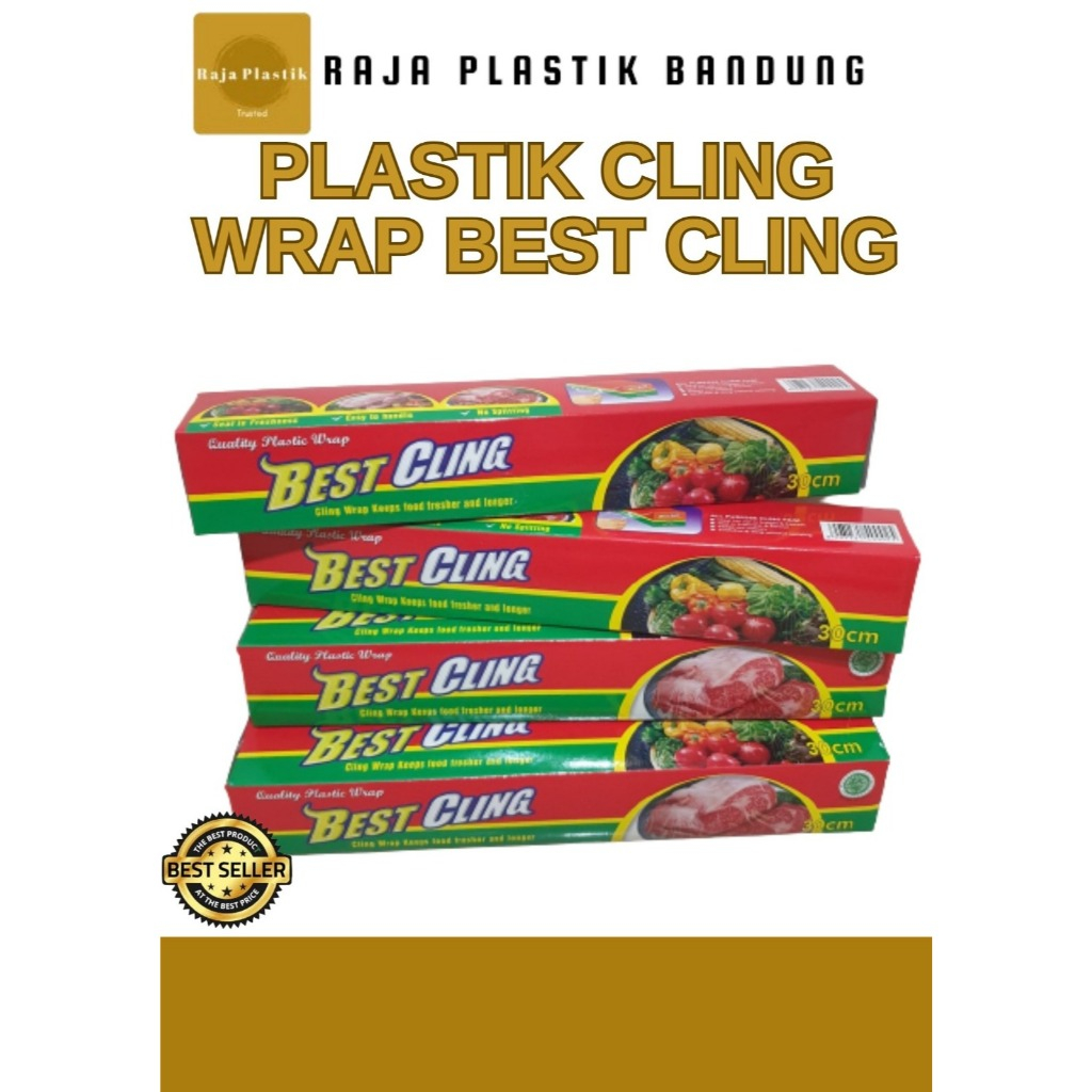 Jual Plastik Wrapping Cling | PLASTIC WRAP UK. 30 Cm x 30 M I 38 Cm x ...