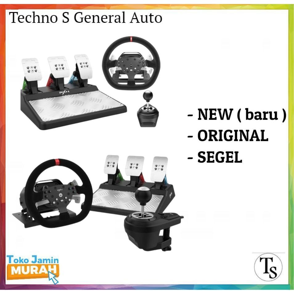 Jual Steering Wheel V10 Force Feedback Racing Car Game Steering Wheel ...