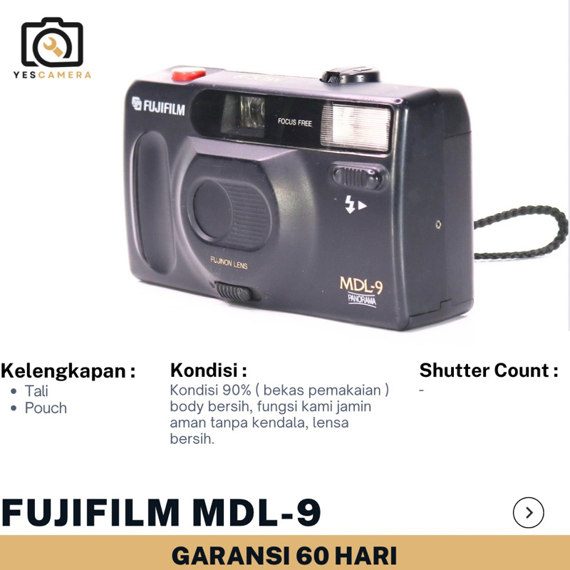 Jual Fujifilm MDL-9 Panorama Bergaransi 2bulan Kamera Analog Roll Film | Shopee Indonesia