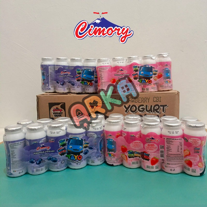 Jual Cimory Mini Yoghurt 65mL 1 Pack Isi 5pcs | Shopee Indonesia