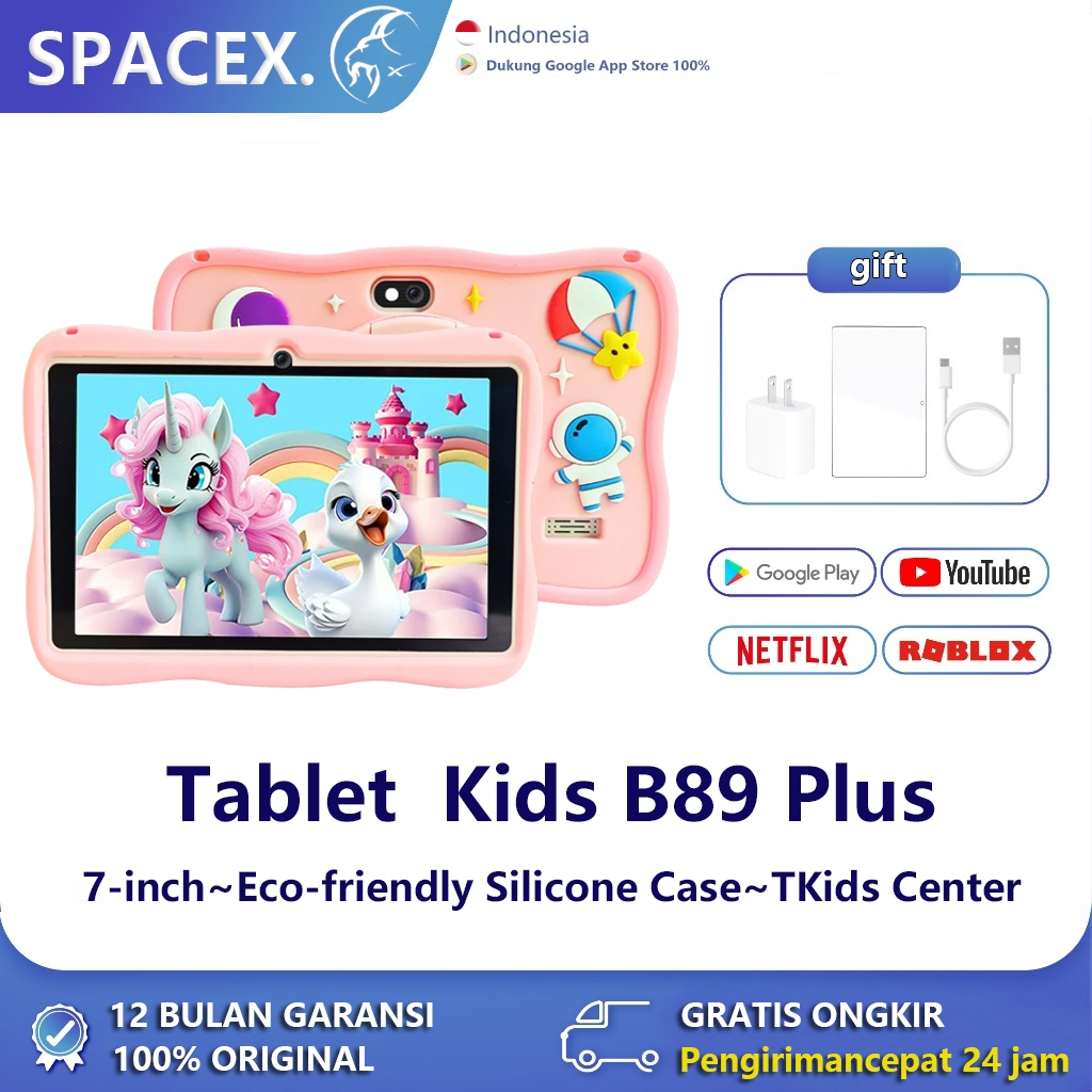 Jual 【Bisa COD】Tablet PC B89 Plus Kids Anak Tablet Tablet Anak Asli 7 ...