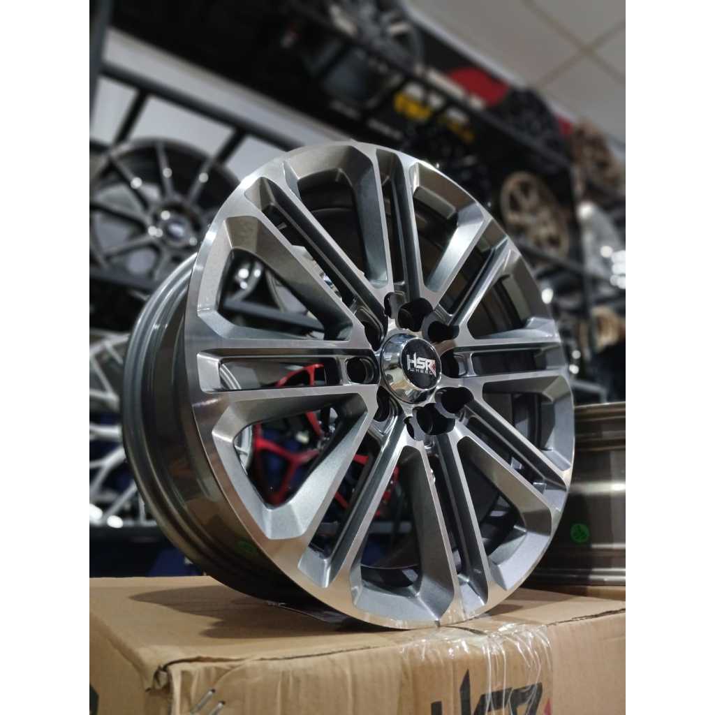 Jual VELG MOBIL RACING R18 HSR H5X100 H5X114,3 ALKANI UNTUK ALPHARD ...