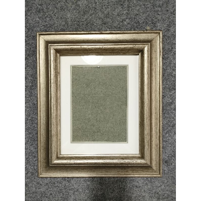 Jual Bingkai Photo / Pigura Kayu Silver Profil 5525 SP - 8R ( 20 x 25cm ...