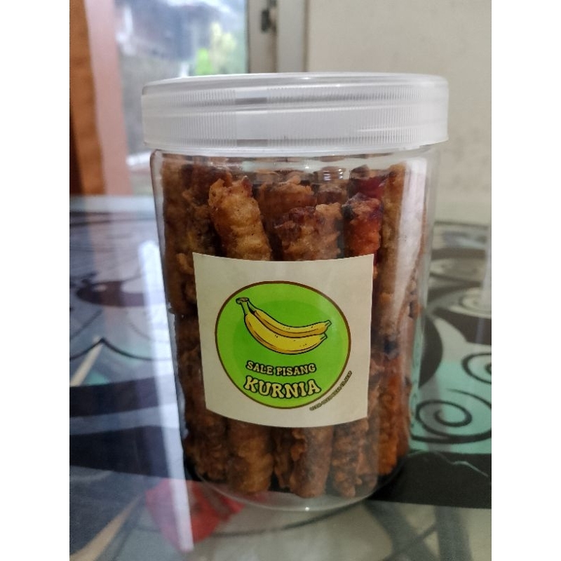 Jual PISCOK SALE PISANG COKLAT LUMER KEMASAN TOPLES 500GR / SALE PISANG ...