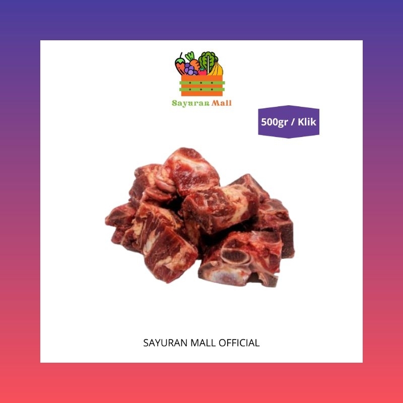 Jual 500gr Tulang Sapi Biasa | Daging Sapi | SAYURANMALL | Shopee Indonesia