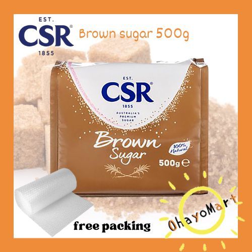 Jual CSR Brown Sugar/ Premium Brown Sugar/ Gula merah 500g | Shopee ...