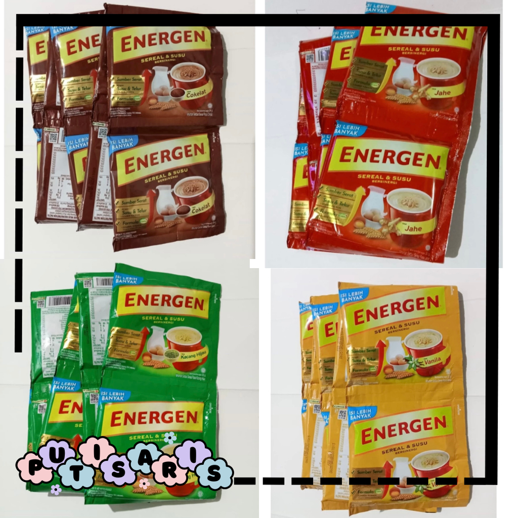 Jual Energen Susu Sereal Aneka Rasa 10 Sachet @35gr | Shopee Indonesia