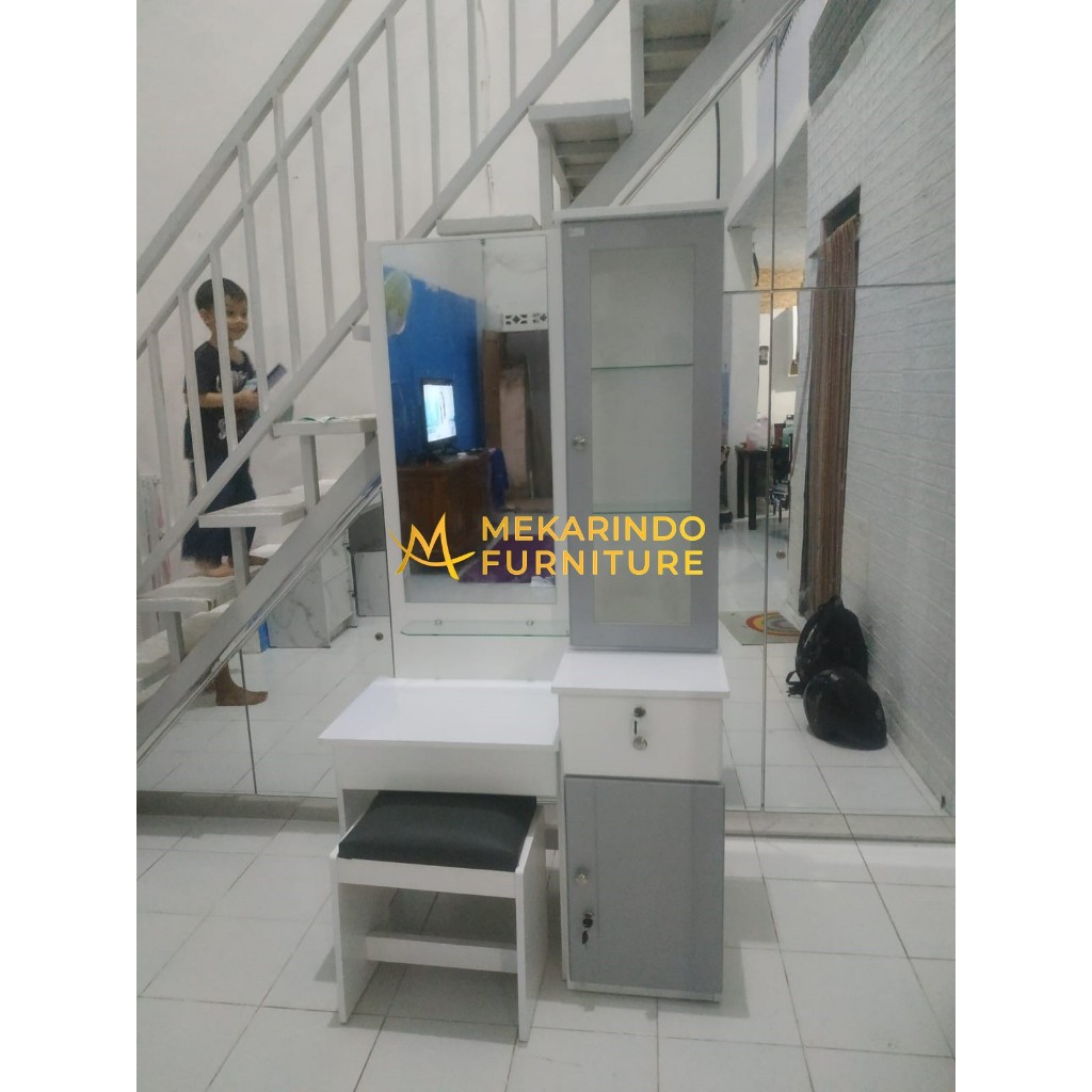 Jual Meja Rias Multiplex HPL Polos | Shopee Indonesia