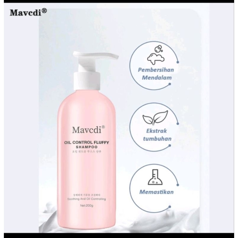 Jual SALE MAVCDI Shampo Oil Control Fluffy Shampo, Shooting And Oil ...