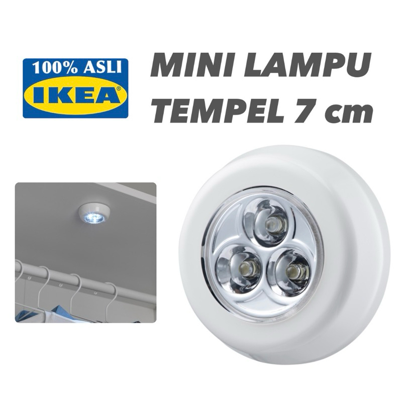 Jual Lampu Tempel Emergency Light Senter Stiker Lampu IKEA Ramsta ...