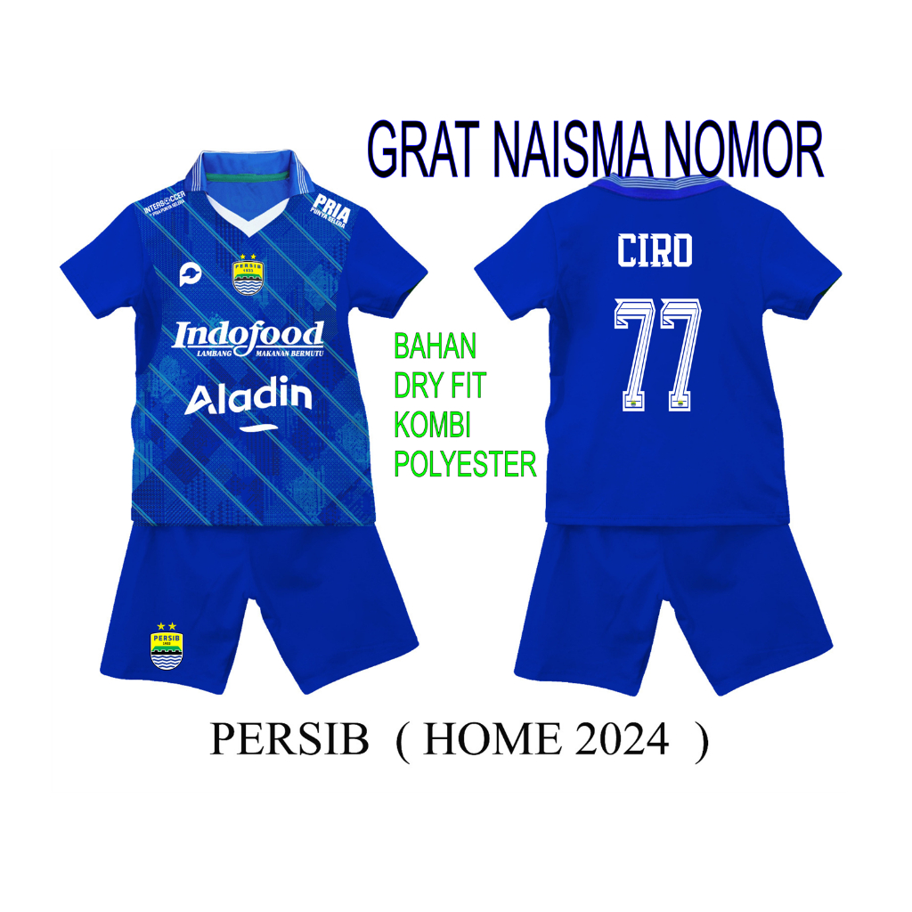 Jual SETELAN BAJU BOLA PERSIB BANDUNG/JERSEY SETELAN BAJU BOLA PERSIB ...