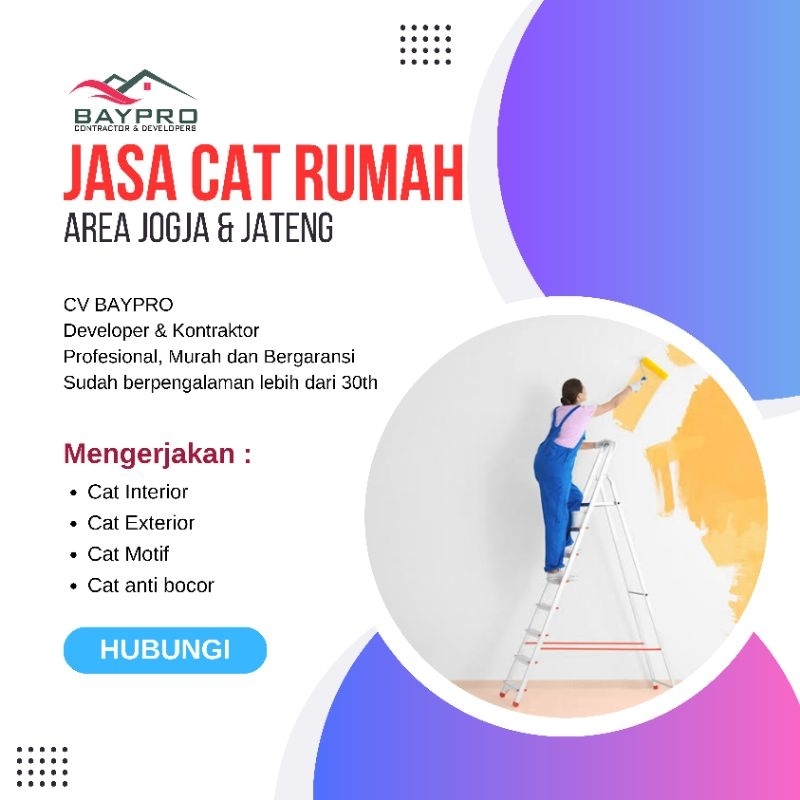 Jual Jasa Cat Rumah Jasa Cat tembok Interior Cat exterior tukang cat ...