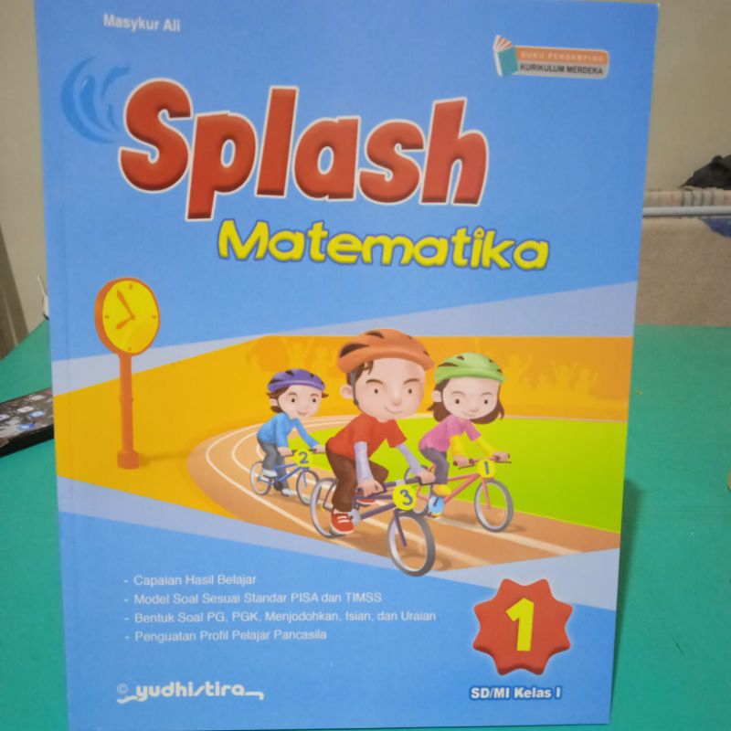 Jual splash matematika untuk SD kelas 1 edisi kurikulum merdeka ...
