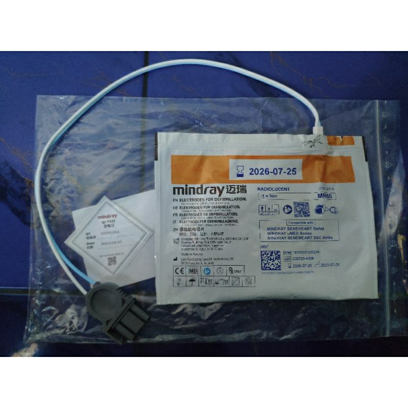 Jual Pads AED Mindray / Electrode Pads AED Mindray | Shopee Indonesia