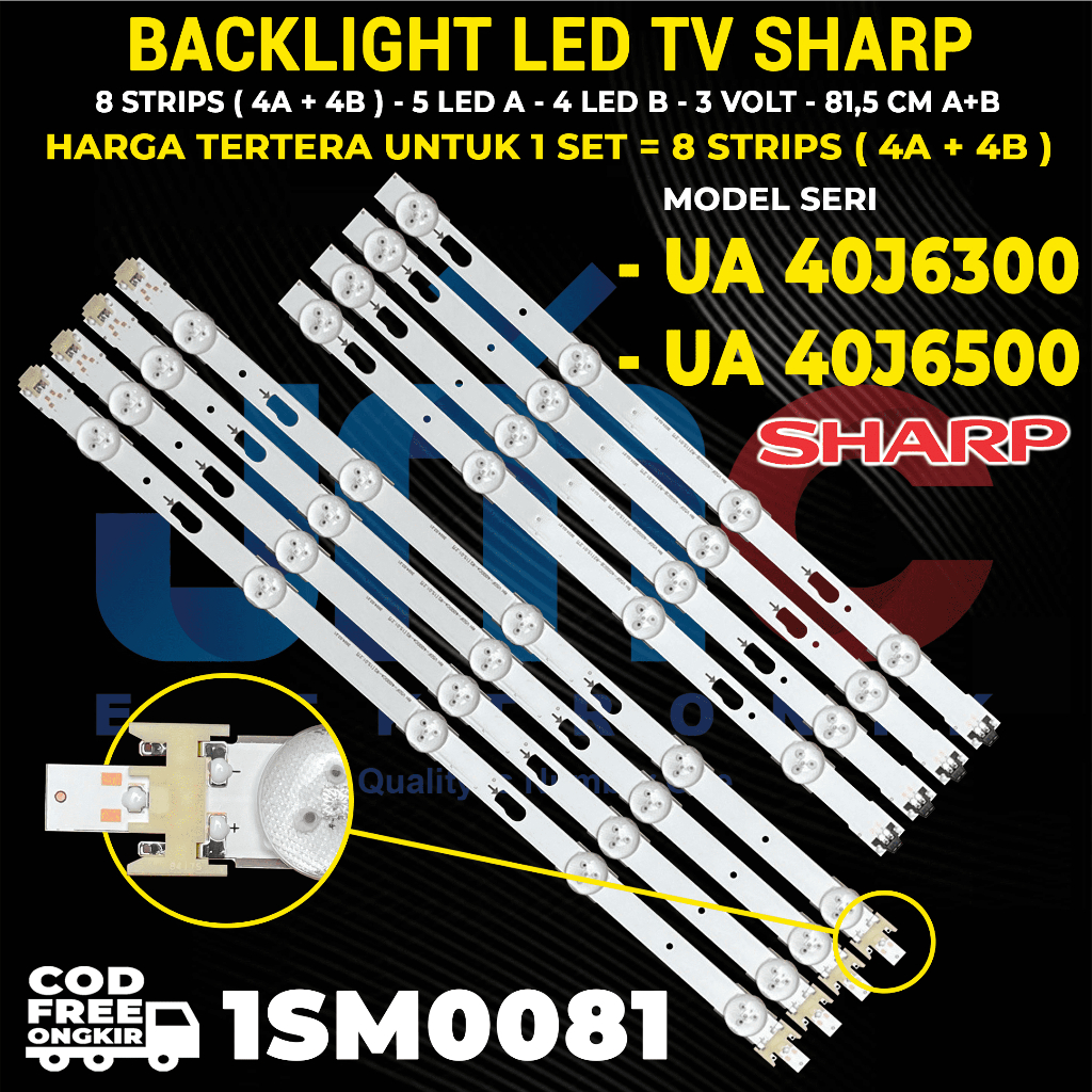 Jual Backlight TV Samsung 40 Inch UA40J6300 UA40J6500 V5DF-400DCA-R2 | Shopee Indonesia