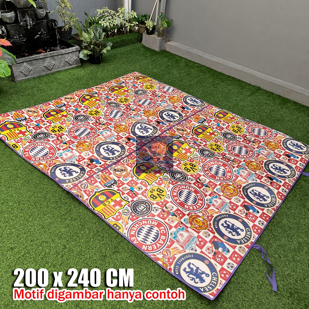 Jual Karpet Spon Jumbo Anti air 250 200 150 100 / Tikar Spon Motif ...