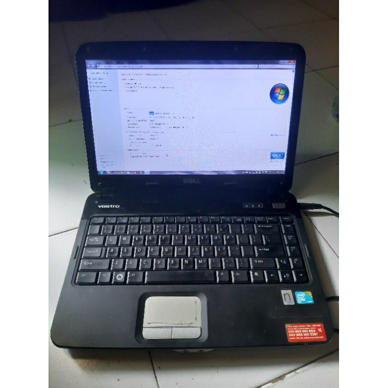 Jual laptop DELL vostro PP38L (sebelum order baca deskripsi) | Shopee ...