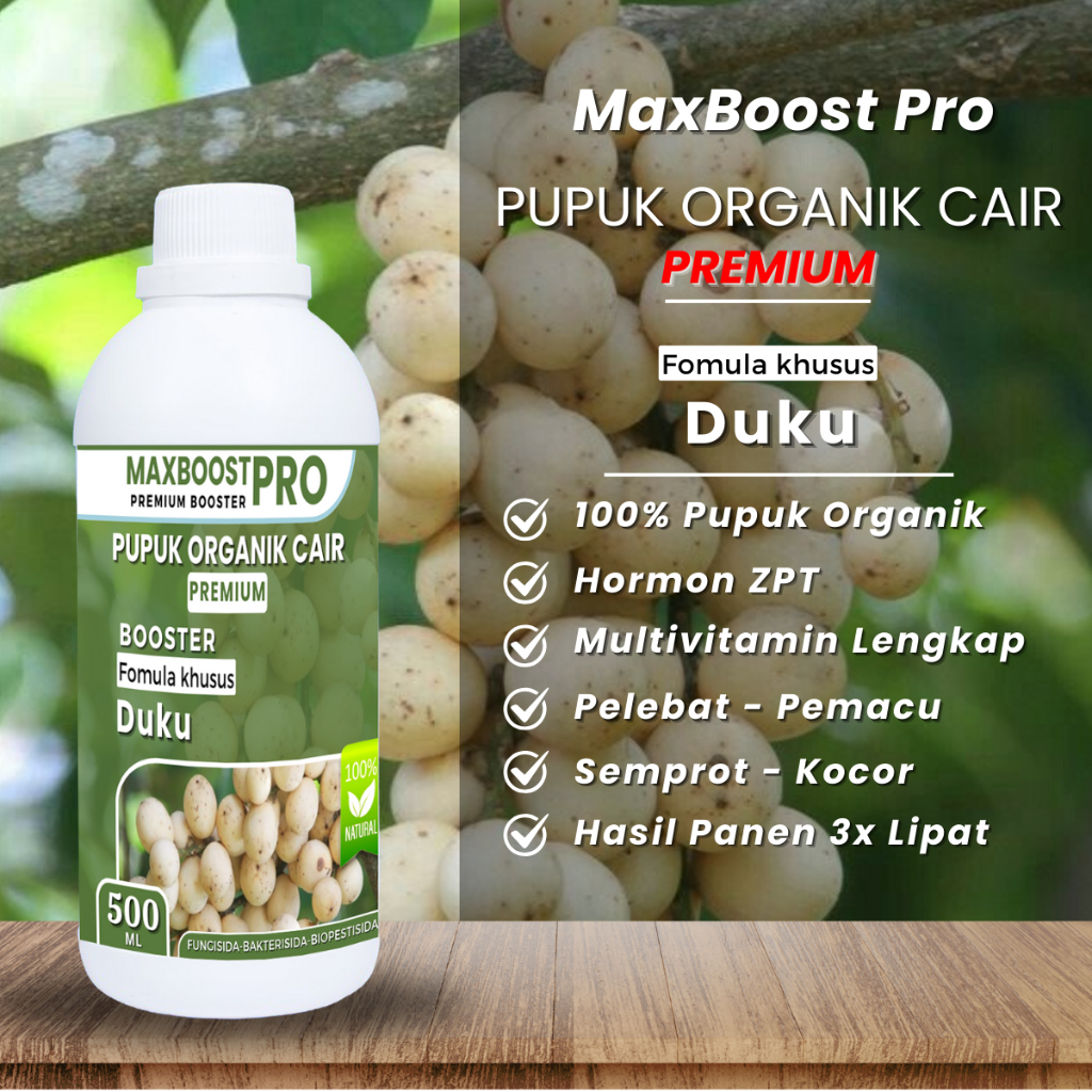 Jual Pupuk Organik Cair Plus Hormon, Pelebat Buah Duku Poc Kompos, Khusus Buah Duku Buah Langsat ...