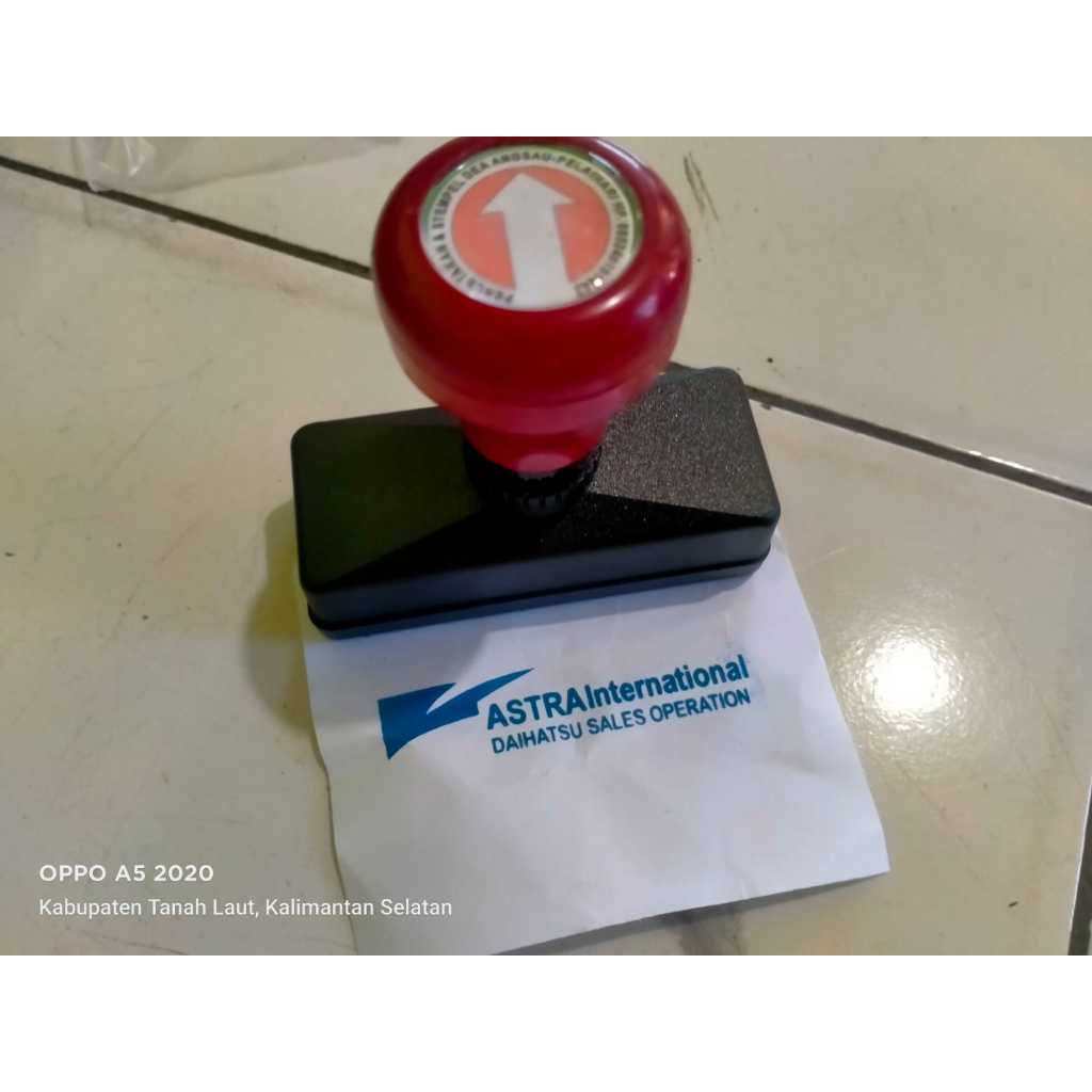Jual Stempel Flash Warna/Stempel Otomatis/ Stempel Tanpa Bantalan COSTUM UKURAN | Shopee Indonesia