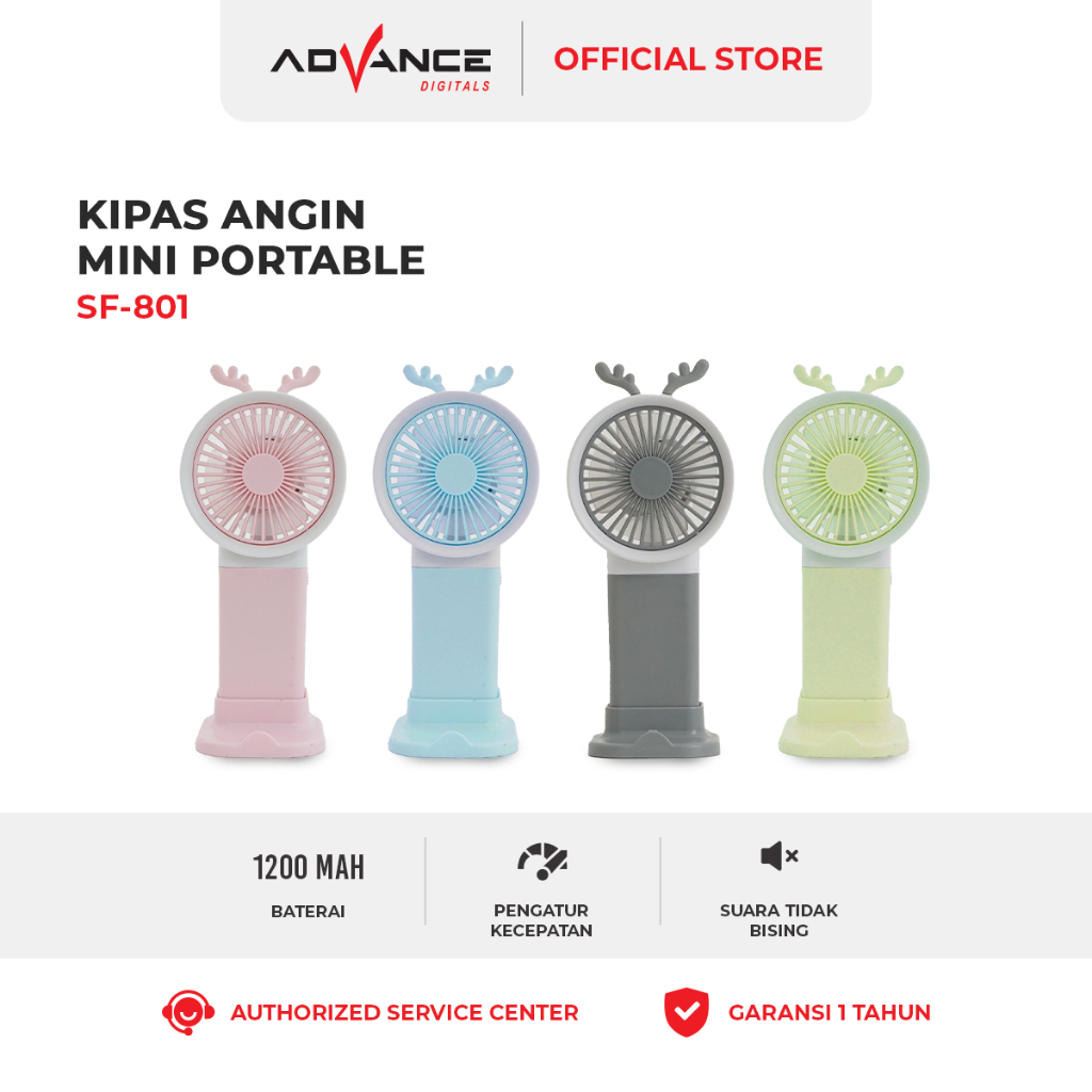 Jual Advance SF-801/SF-802/SF-803/SF-804 Kipas Angin Tangan Kipas Angin Konser Portable USB ...