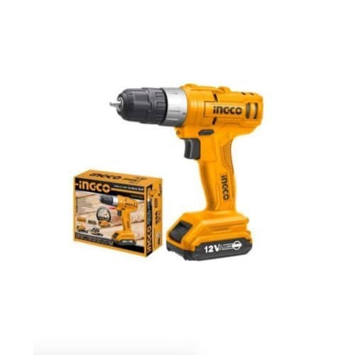 Jual CDLI1211 MESIN BOR CORDLESS 12V LITHIUM BASIC (1B) + KG INGCO CDLI ...