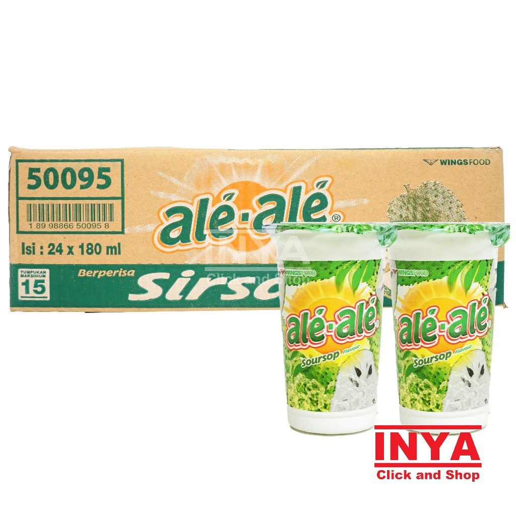 Jual Ale Ale Varian Rasa Flavor 24x180ml BOX - Minuman Kemas - Soft ...