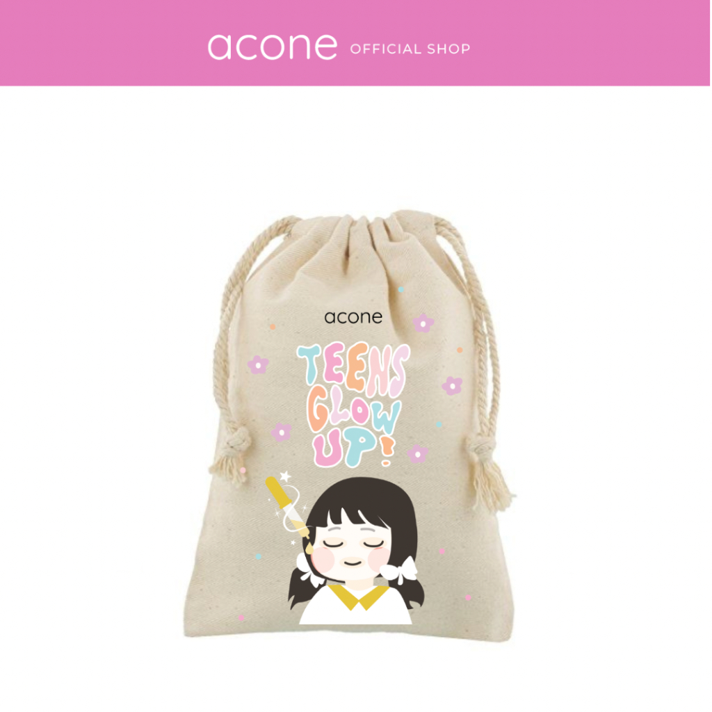 Jual ACONE - Merchandise Nana Pouch Canvas Teens Glow UP! | Shopee ...