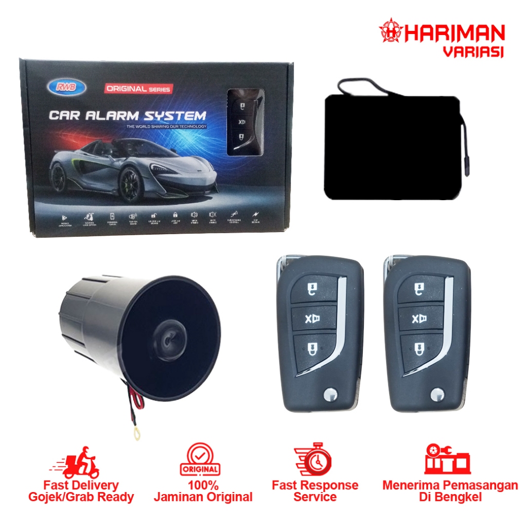 Jual Alarm RWB Flip Key Model Innova Reborn RWB8907 | Shopee Indonesia