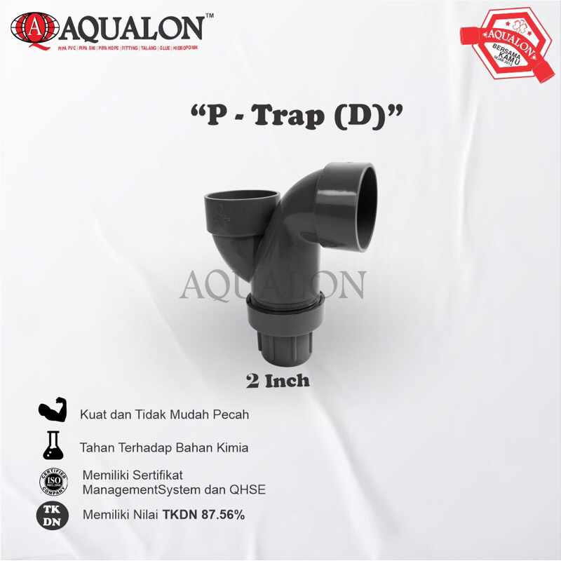 Jual P-TRAP D 2 Inch - AQUALON | Shopee Indonesia