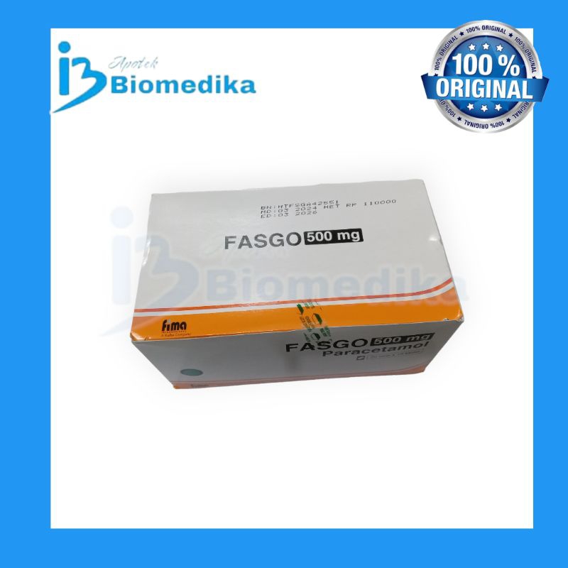 Jual FASGO TAB 1BOX 20STRIP OBAT DEMAM DAN NYERI | Shopee Indonesia