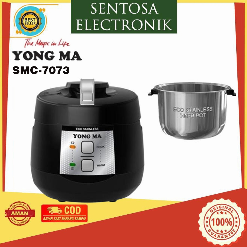 Jual YONG MA SMC-7073/smc 4053 Rice Cooker YONG MA 2 Liter | Shopee ...