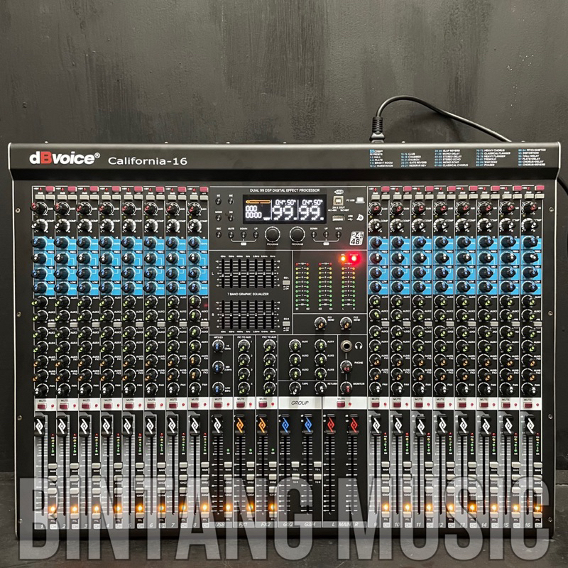Jual mixer dbvoice california16 original mixing db voice california 16 ...