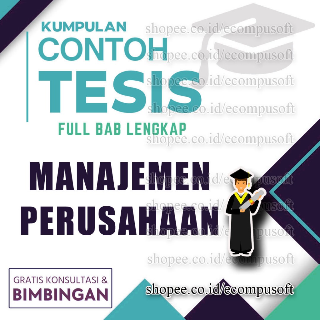 Jual Contoh Tesis Manajemen Perusahaan | Shopee Indonesia