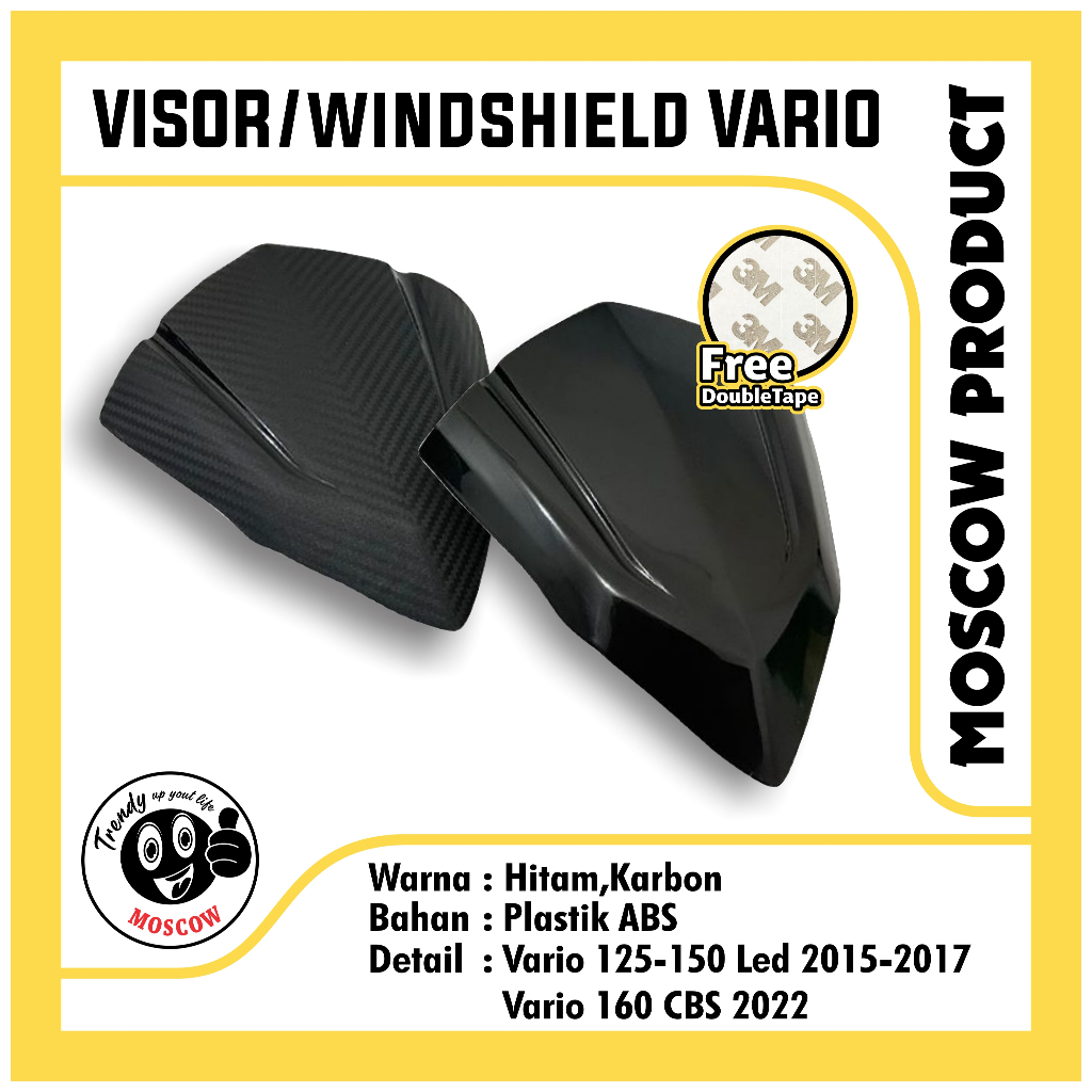 Jual VISOR VARIO 150 DAN VARIO 125 LED ESP 2015 - 2017 VARIO 160 CBS ...