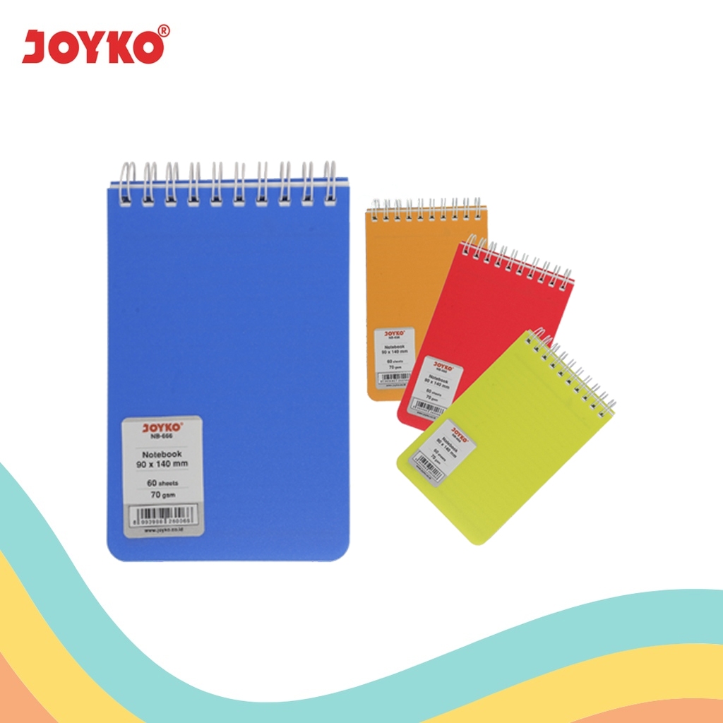 Jual NOTES SPIRAL JOYKO NB-666 (1 PCS) | Shopee Indonesia