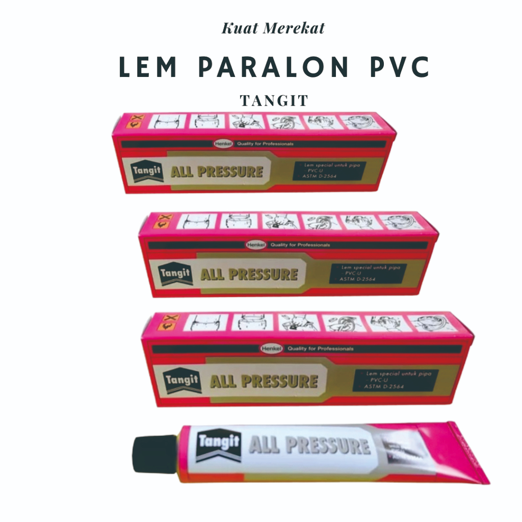 Jual LEM PIPA PVC / LEM PARALON PEREKAT PIPA FITTING PVC | Shopee Indonesia