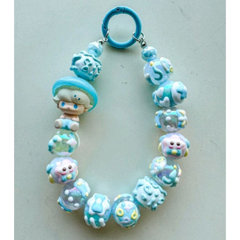 Jual STRAP HP POPMART POPBEAN DIMOO JAMUR / GANCI POPMART DIMOO ...