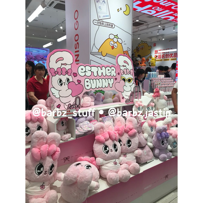 Jual Boneka Esther Bunny x Miniso | Shopee Indonesia