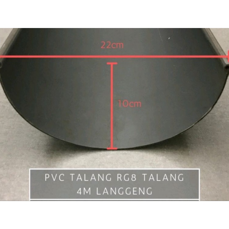 Jual KODE N16S Talang Air PVC Langgeng HR 8 4m 4meter 4mtr Setengah ...