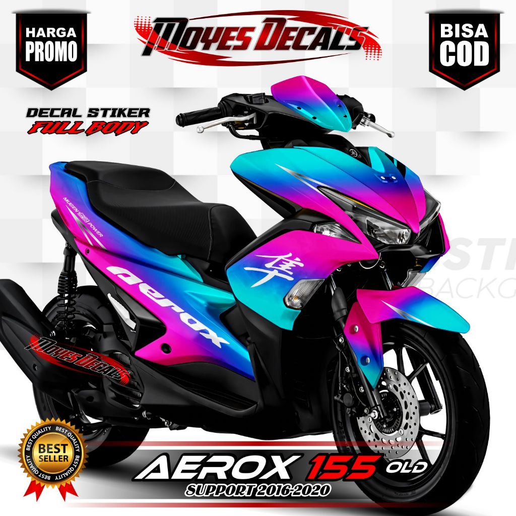 Jual Decal Motor Aerox Old - Stiker Motor Aerox Old Fullbody Premium ...