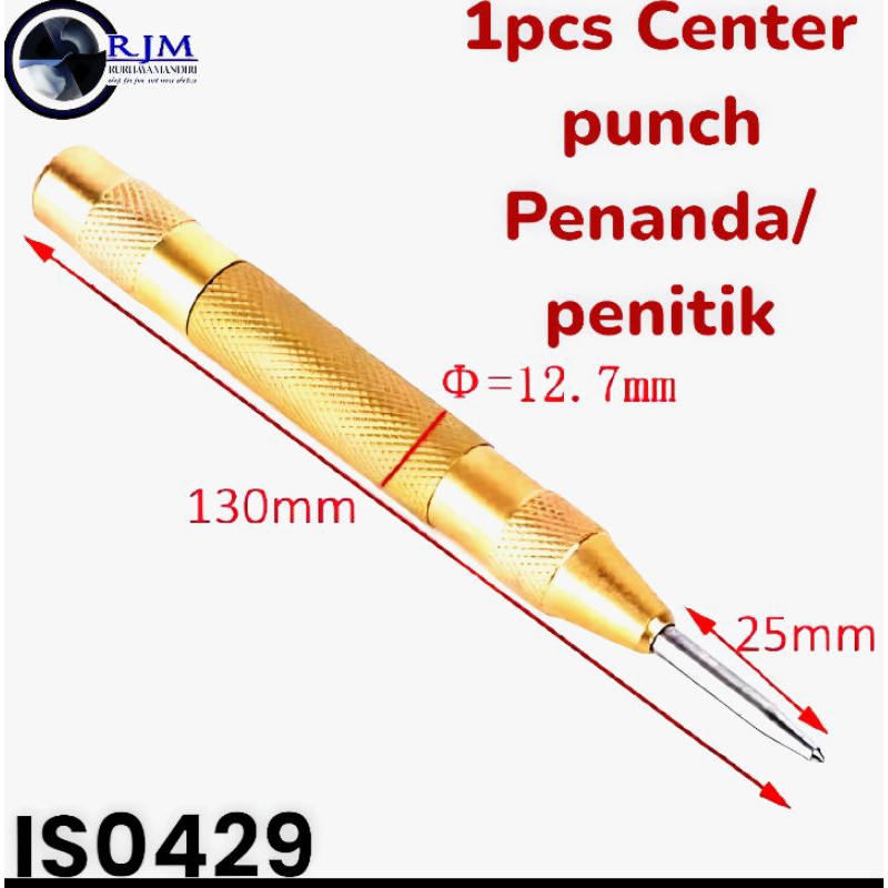 Jual center punch penanda penitik alat marking besi dan logam lainnya ...