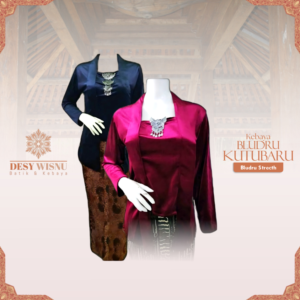 Jual Kebaya Kutu Baru Bludru Polos Baju Adat Jawa Tradisional Beludru Strecth Premium | Shopee ...