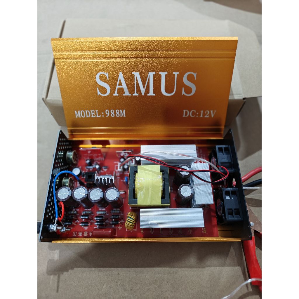 Jual SAMUS 988M 12V 6000W IGBT Daya Tinggi Konversi Inverter Transformator Booster Elektronik ...