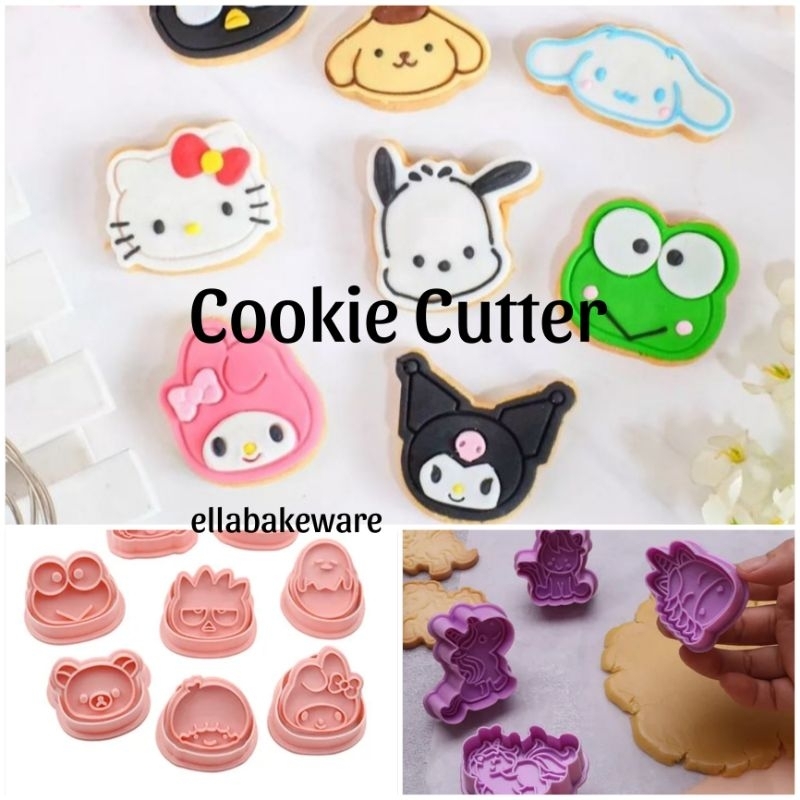 Jual COOKIE CUTTER PRESS CETAKAN BISKUIT FONDANT CETAKAN KUE COOKIES ...