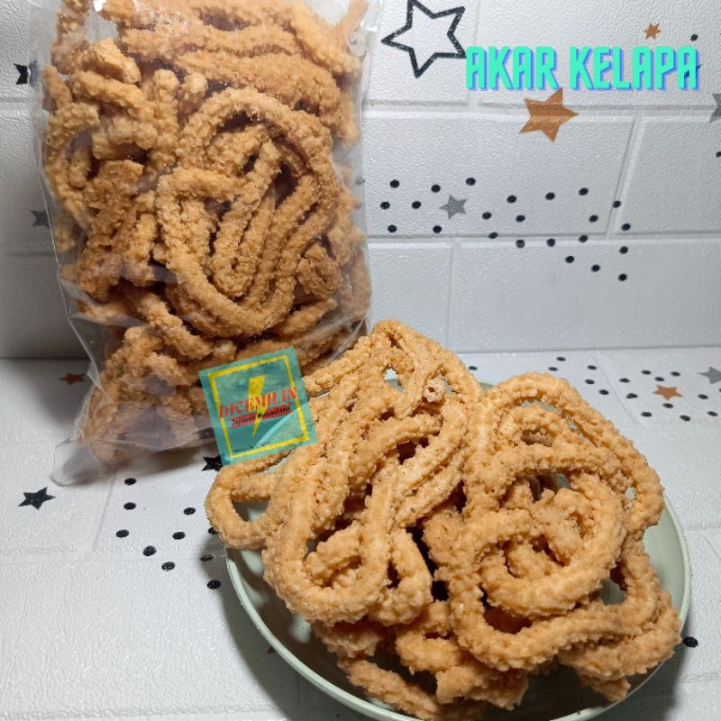 Jual kue Akar Kelapa Khas Betawi 150gr | Shopee Indonesia